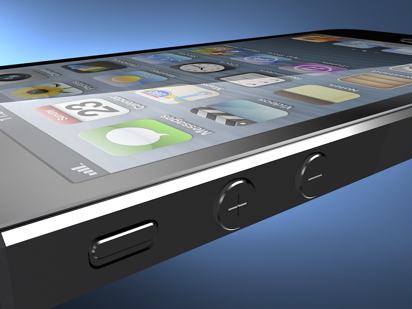 Apple Iphone 5 3d Model
