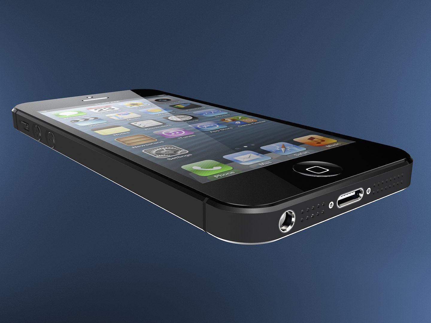 Apple Iphone 5 3d Model