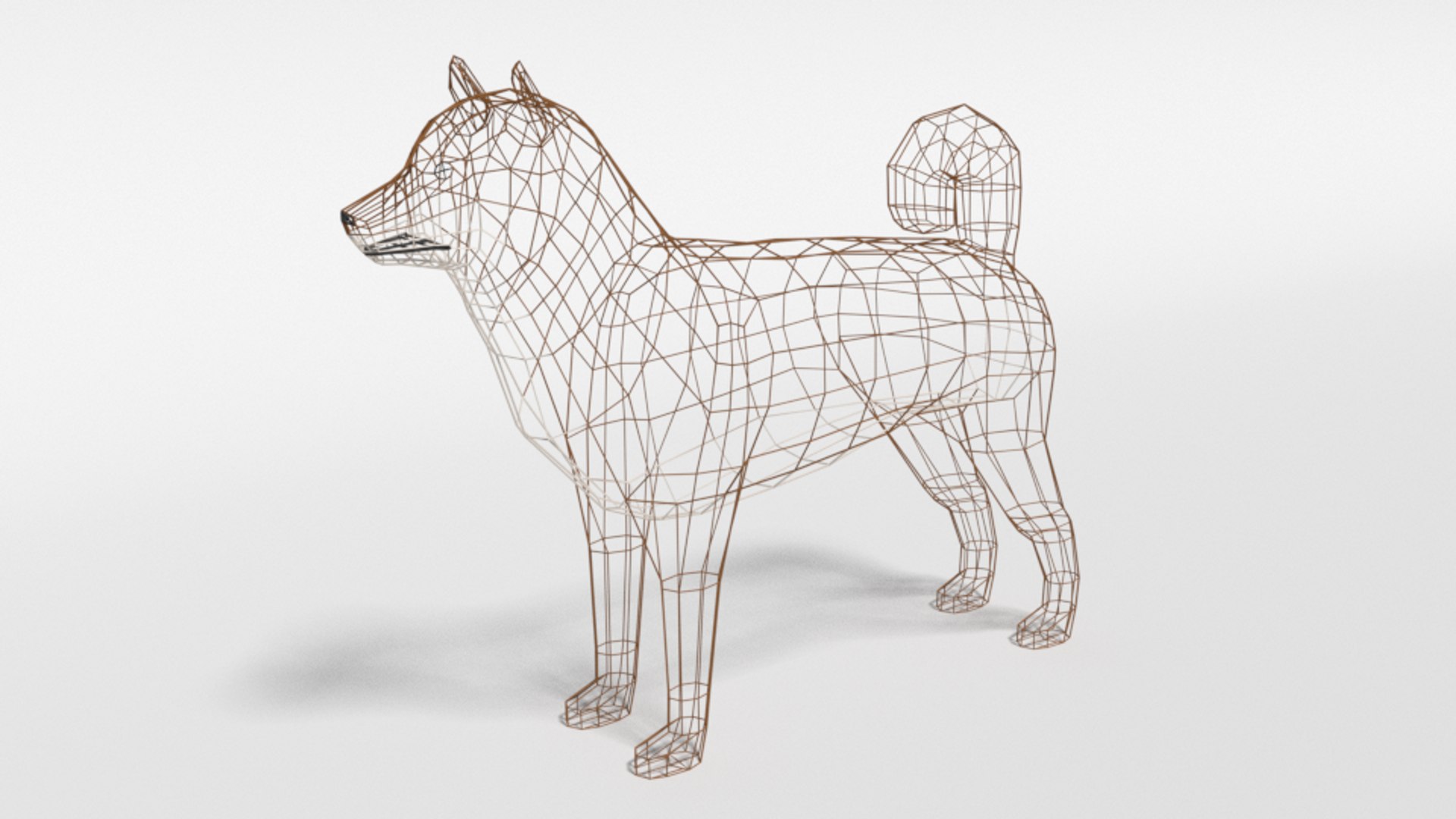 3D Shiba Inu Dog Model - TurboSquid 1529792