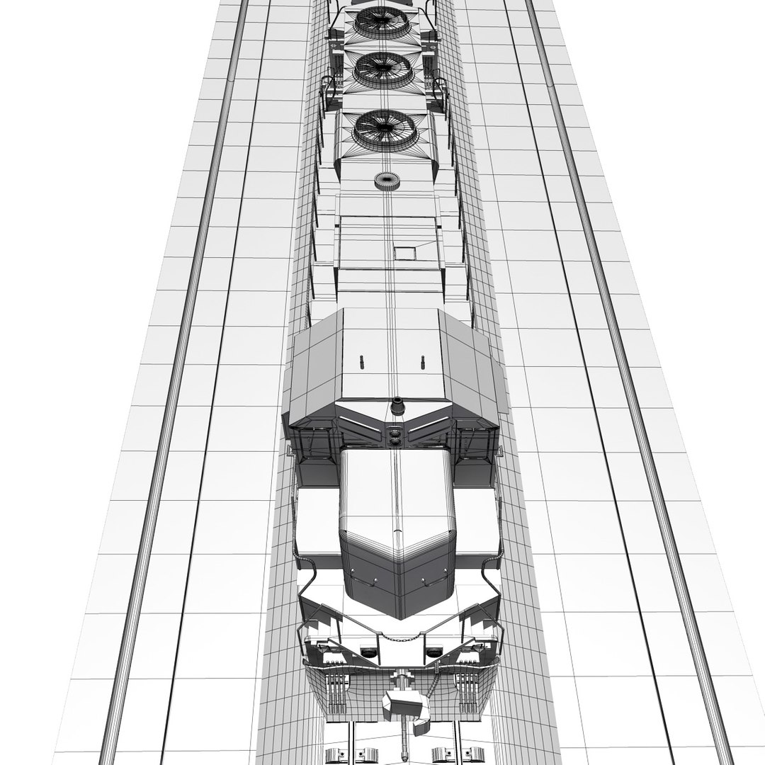 Soo 4301 Locomotive Gp30c 3d Model