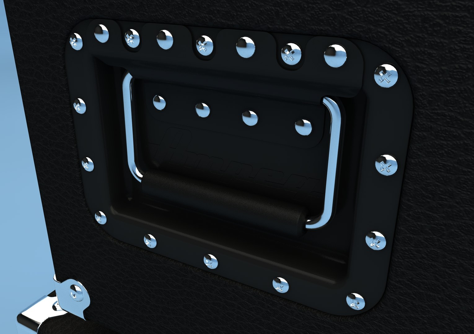 Bass Guitar Set Ampeg 3d Model