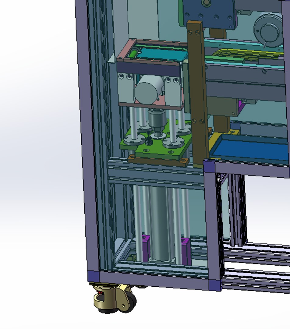 3D Conveyor Assembly Chain Model - TurboSquid 1475278