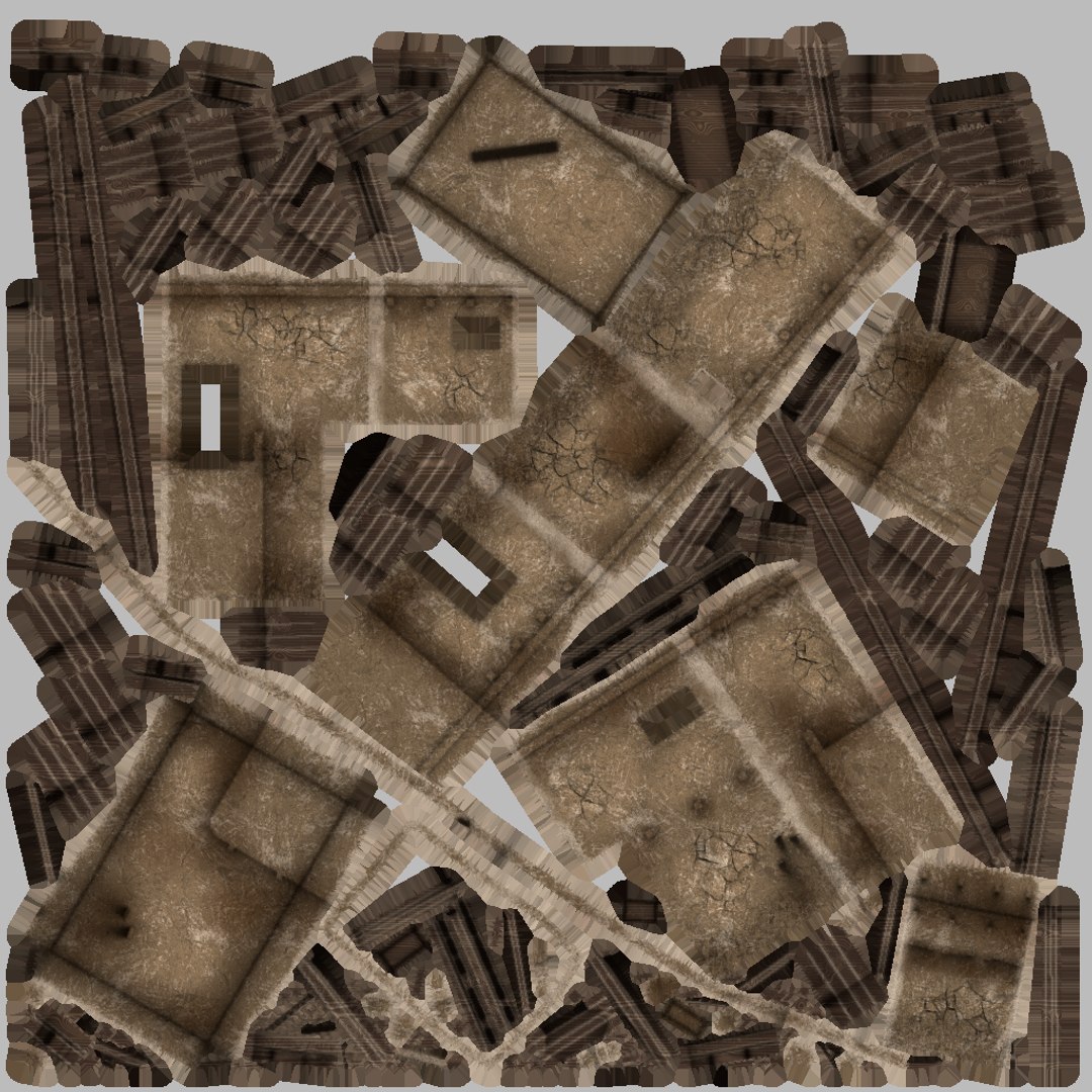 3D Desert House Model - TurboSquid 2384501