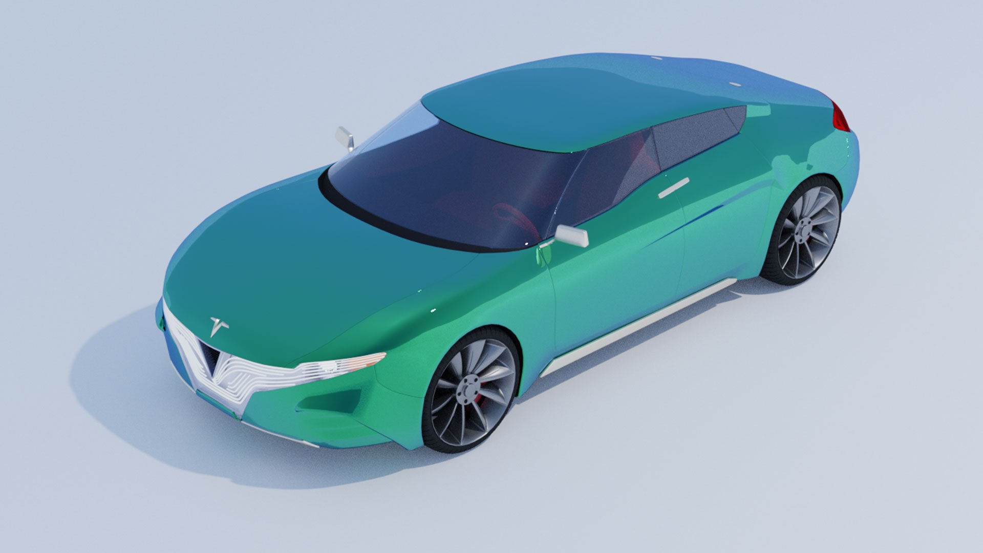 Tesla sd car model - TurboSquid 1635136