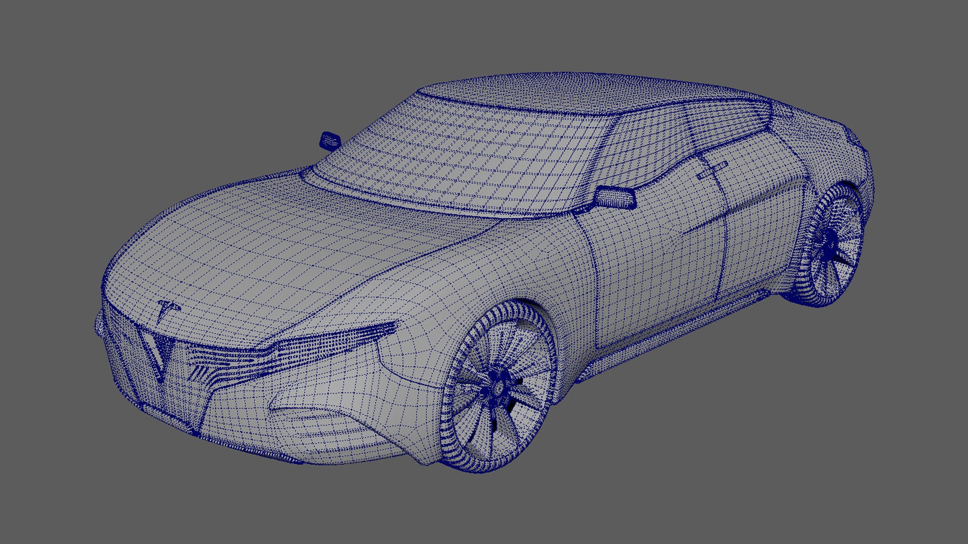 Tesla sd car model - TurboSquid 1635136