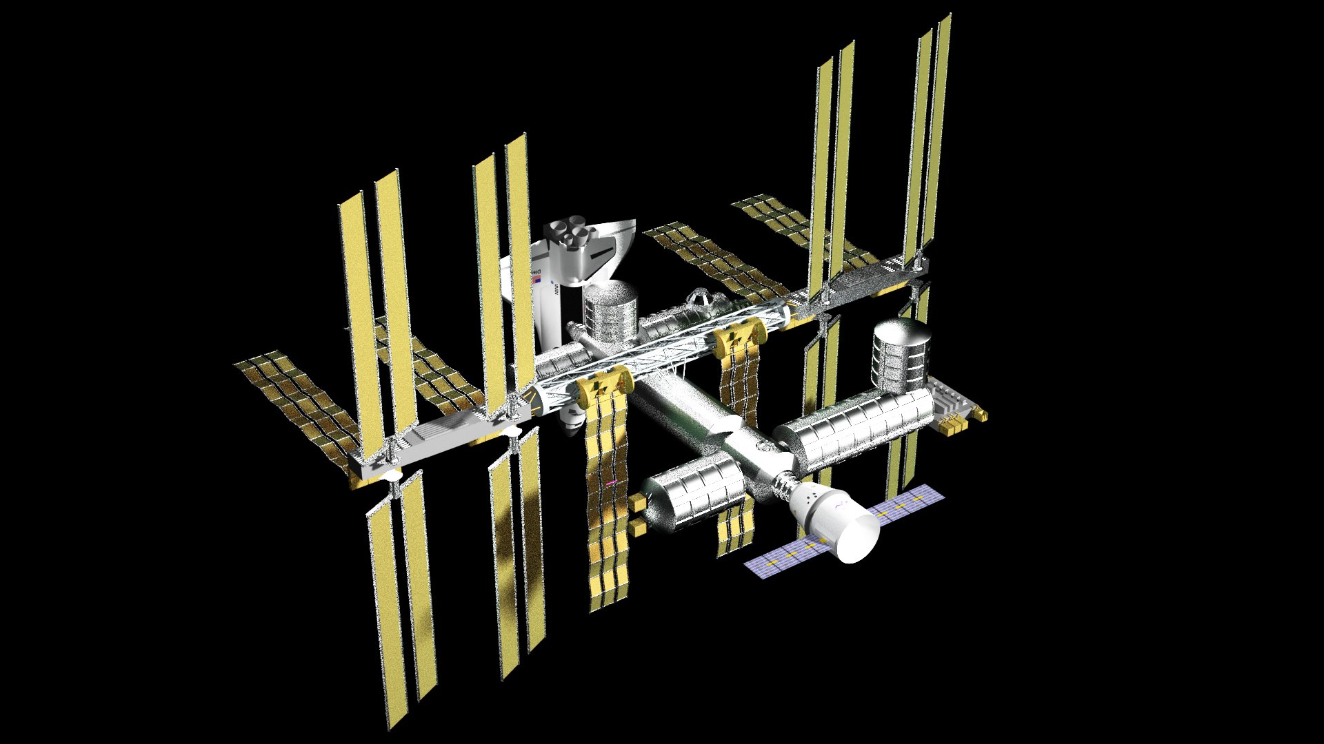 3d International Space Station