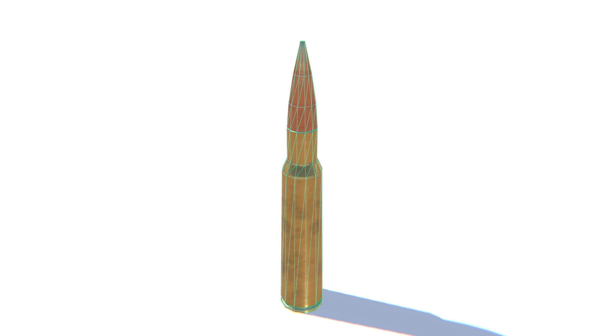 50BMG Ammo Low-poly 3D Model 3D Model - TurboSquid 1800187