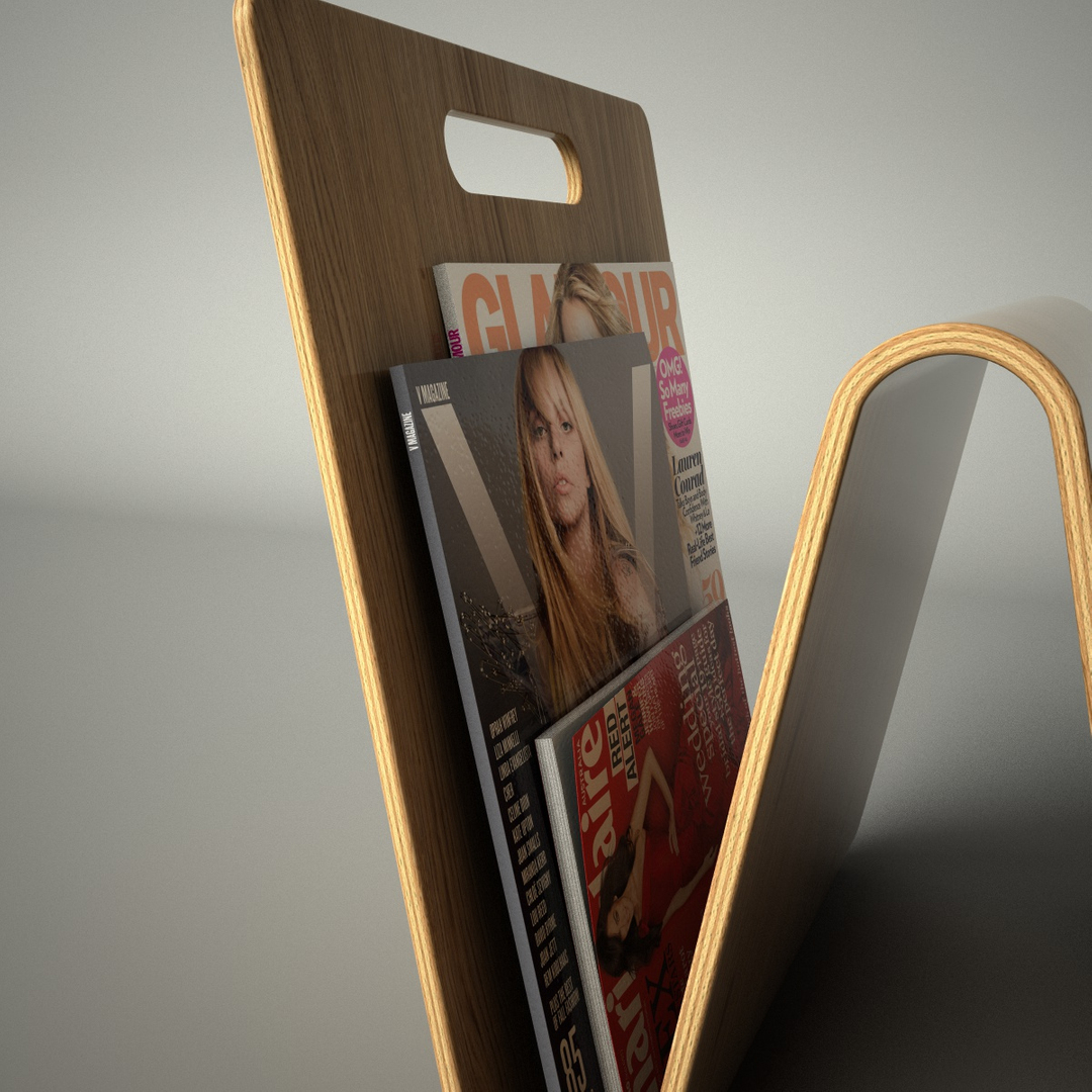 3ds magazine rack