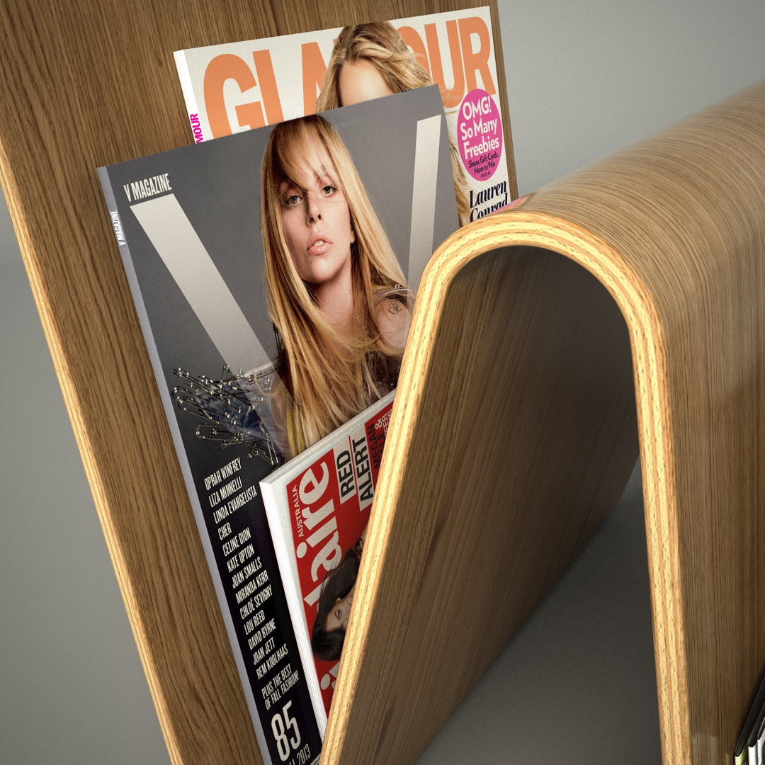 3ds magazine rack