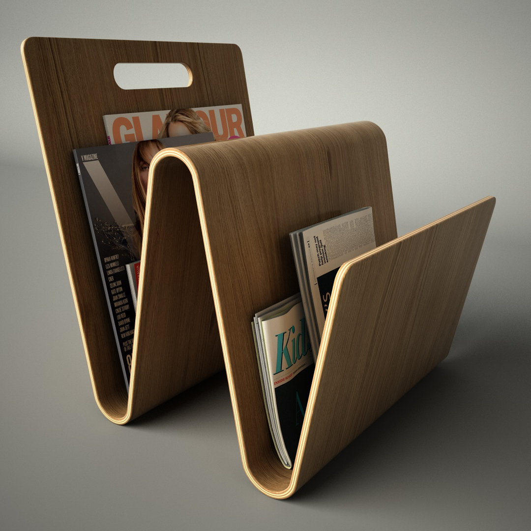 3ds magazine rack