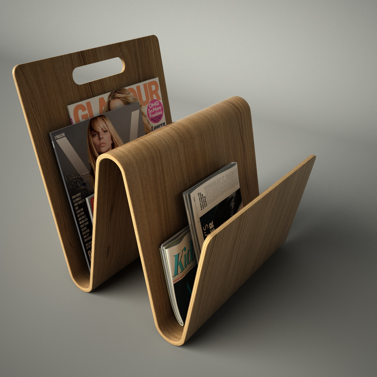 3ds magazine rack