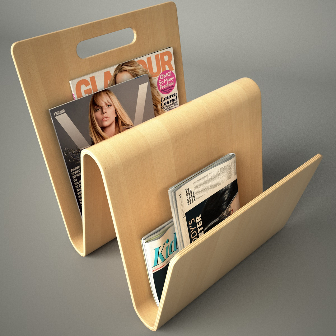 3ds magazine rack
