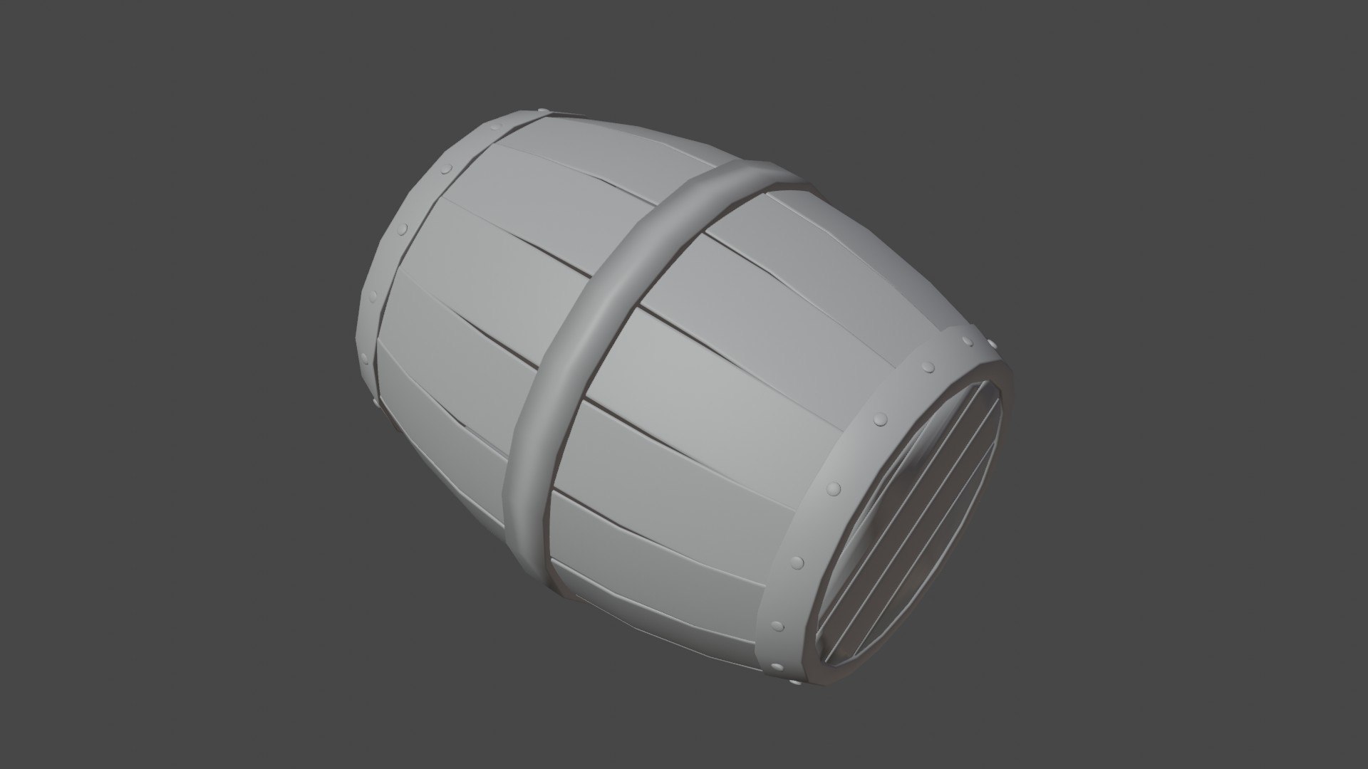 Barrel Model - TurboSquid 2098444