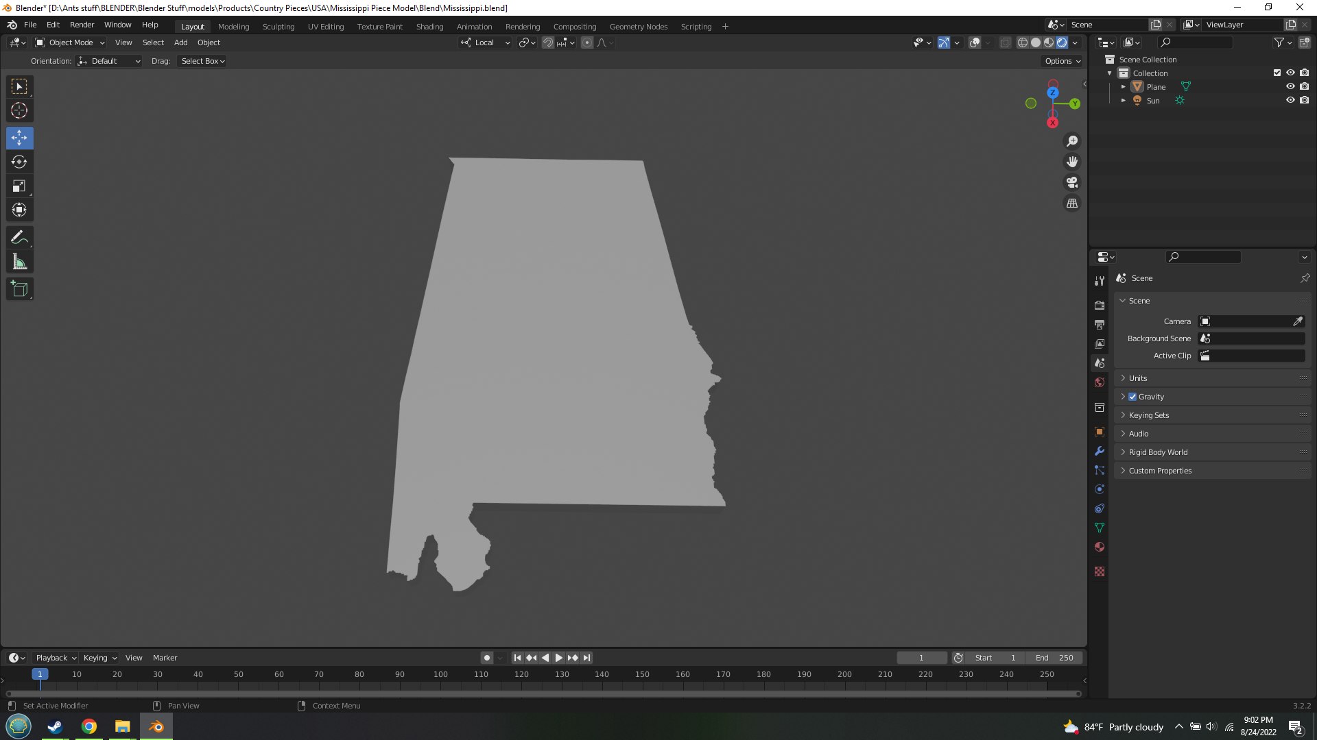 Alabama3Dモデル - TurboSquid 1951078