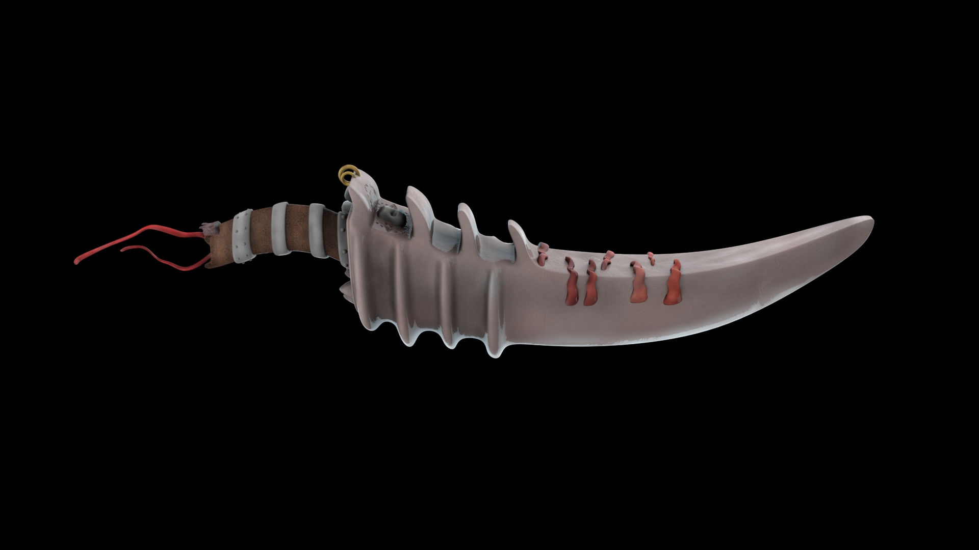 3D Skeleton Sword - TurboSquid 1864282