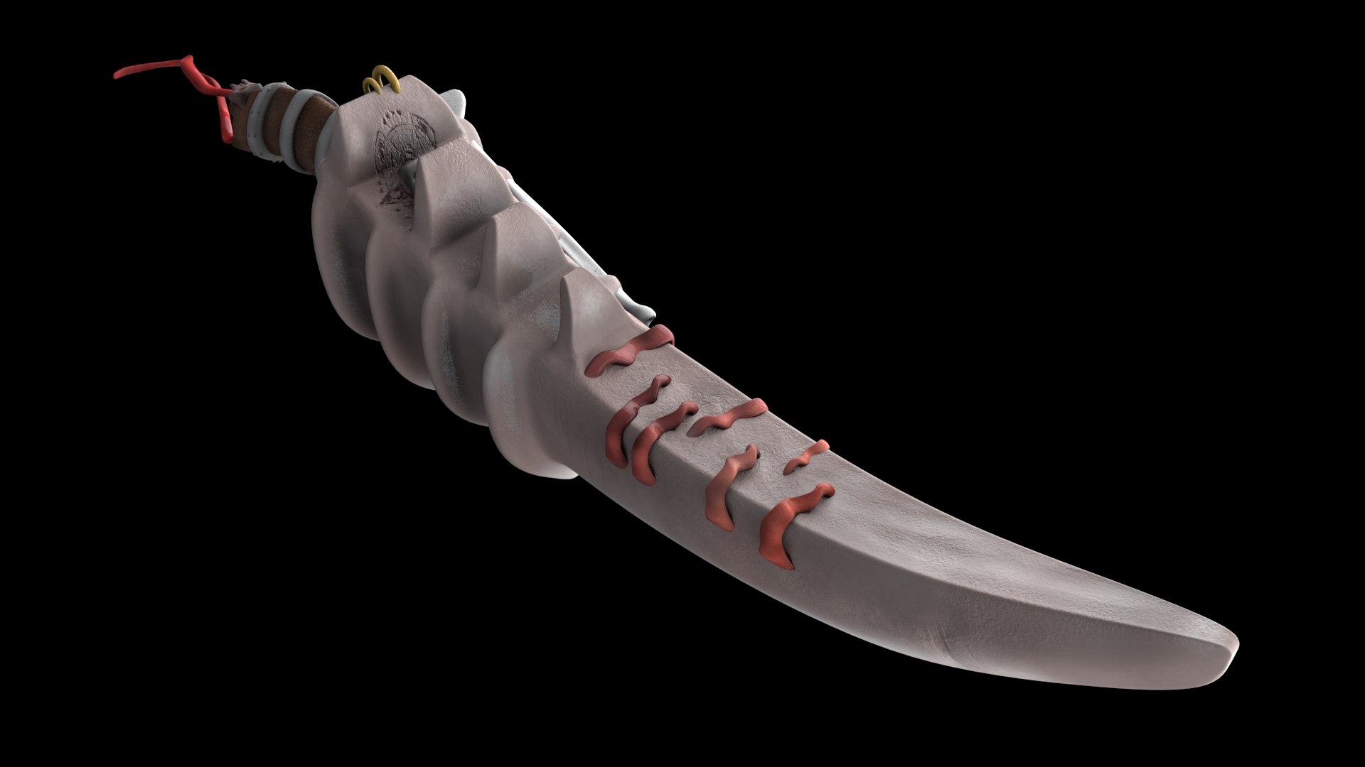 3D Skeleton Sword - TurboSquid 1864282