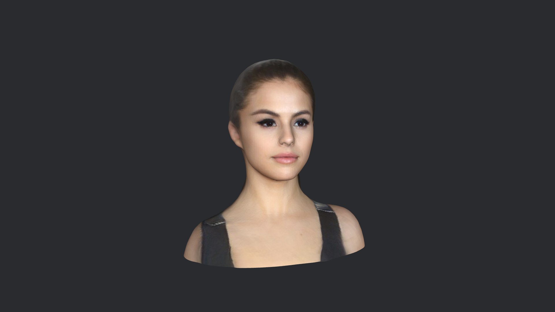 Selena Gomez- Realistic Bust Head Ready 3d Model 3D Model - TurboSquid ...