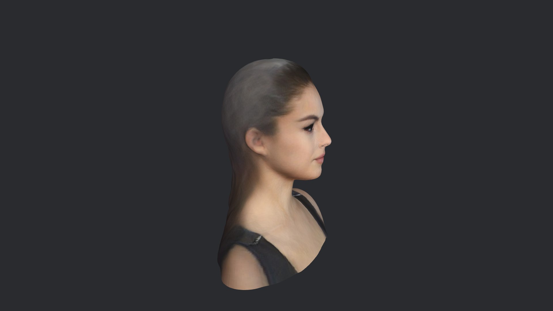Selena Gomez- Realistic Bust Head Ready 3d Model 3D Model - TurboSquid ...