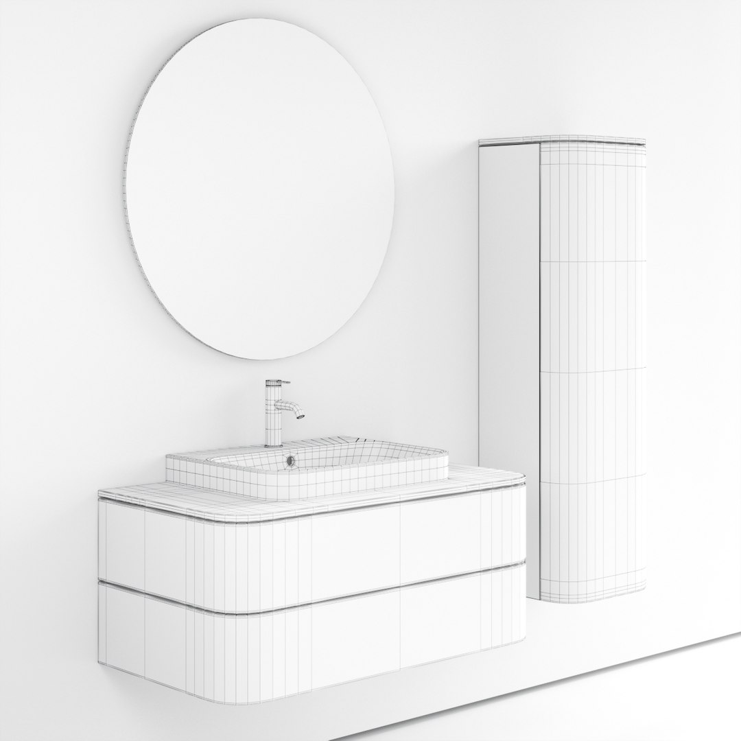 3D vanity happy d 2 - TurboSquid 1515043