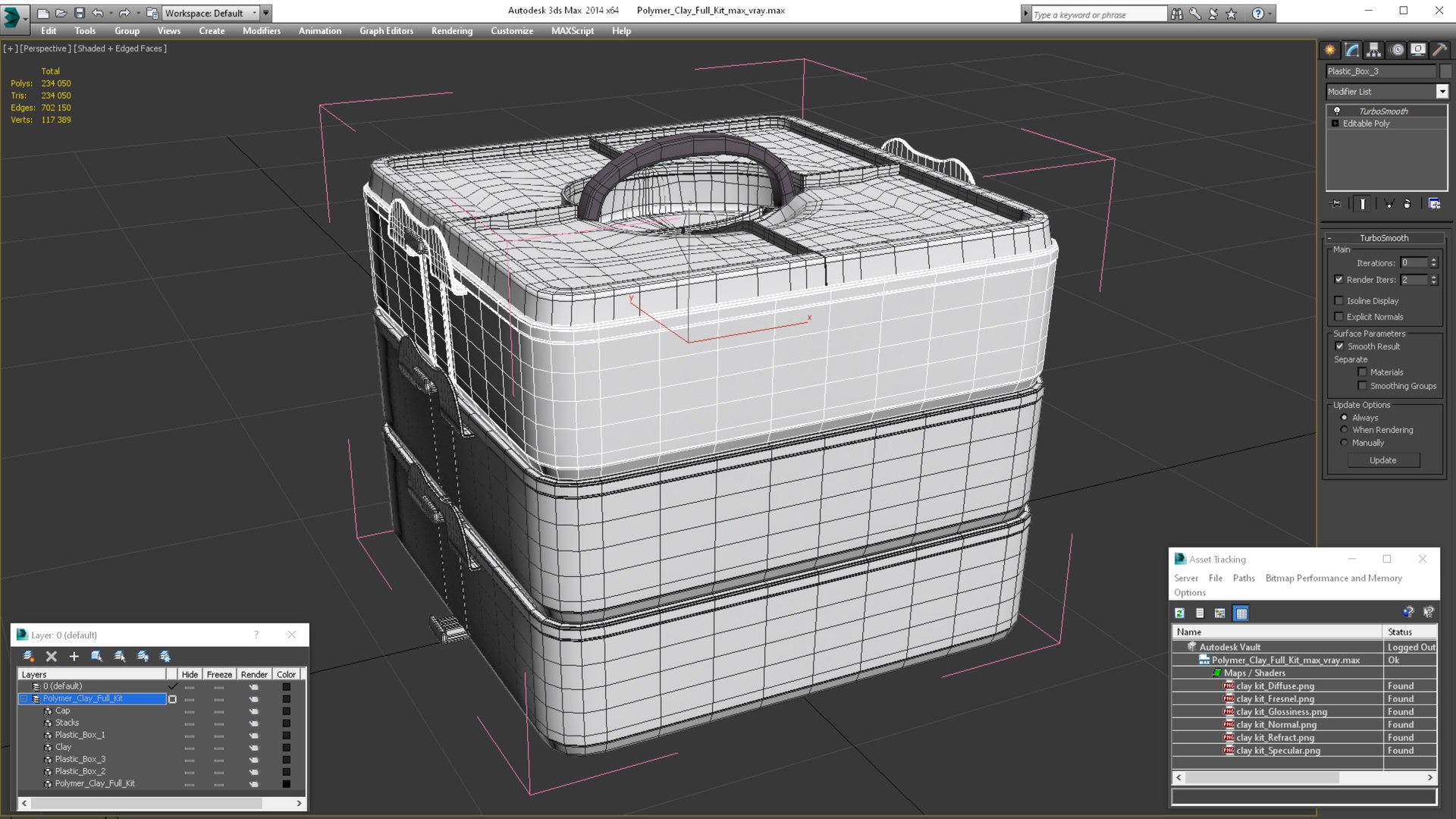 3D Polymer Clay Full Kit model - TurboSquid 2044703