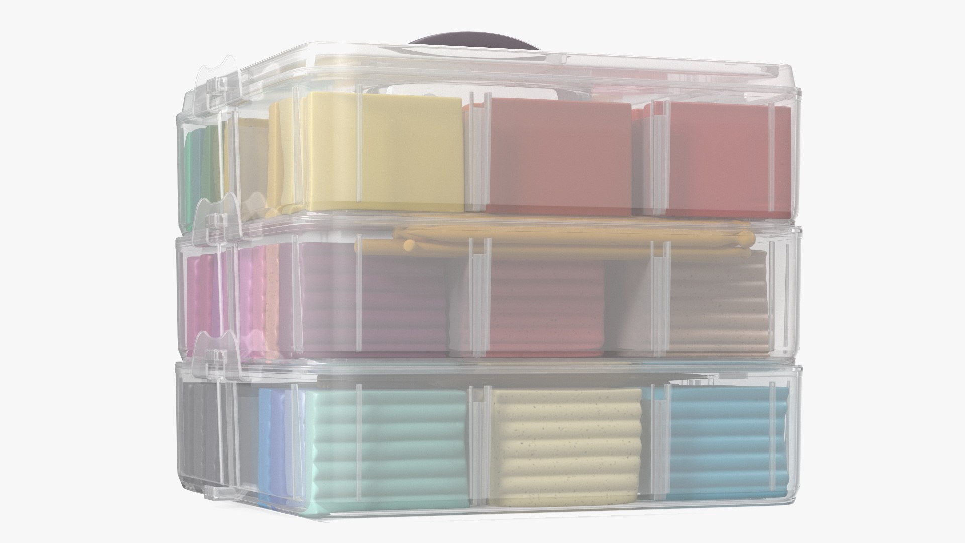 3D Polymer Clay Full Kit model - TurboSquid 2044703