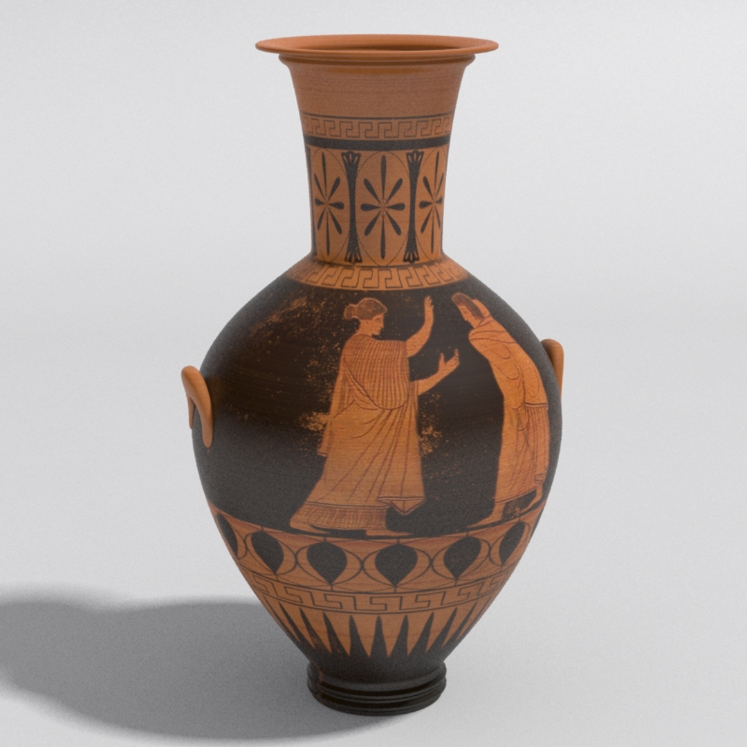 Ancient Vases Greek 3d Model
