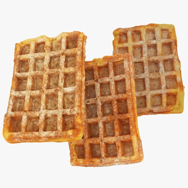 3D Waffles set1 model - TurboSquid 1782759