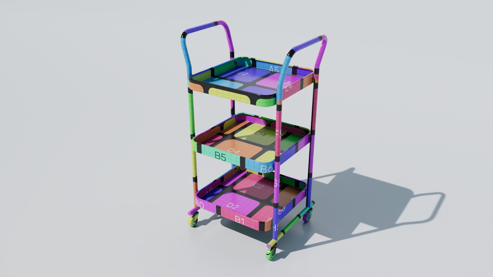 Free Office Cart 3D - TurboSquid 2325869