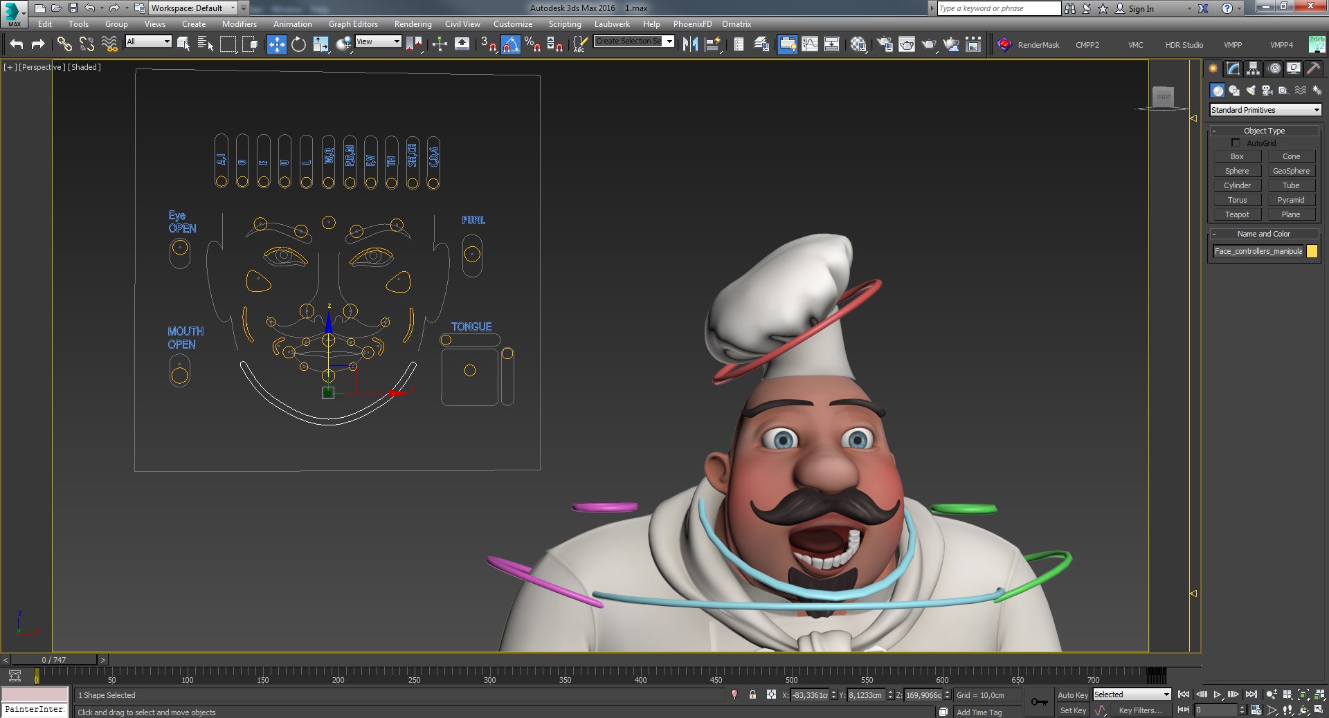 Film animation cooking 3D model - TurboSquid 1285100
