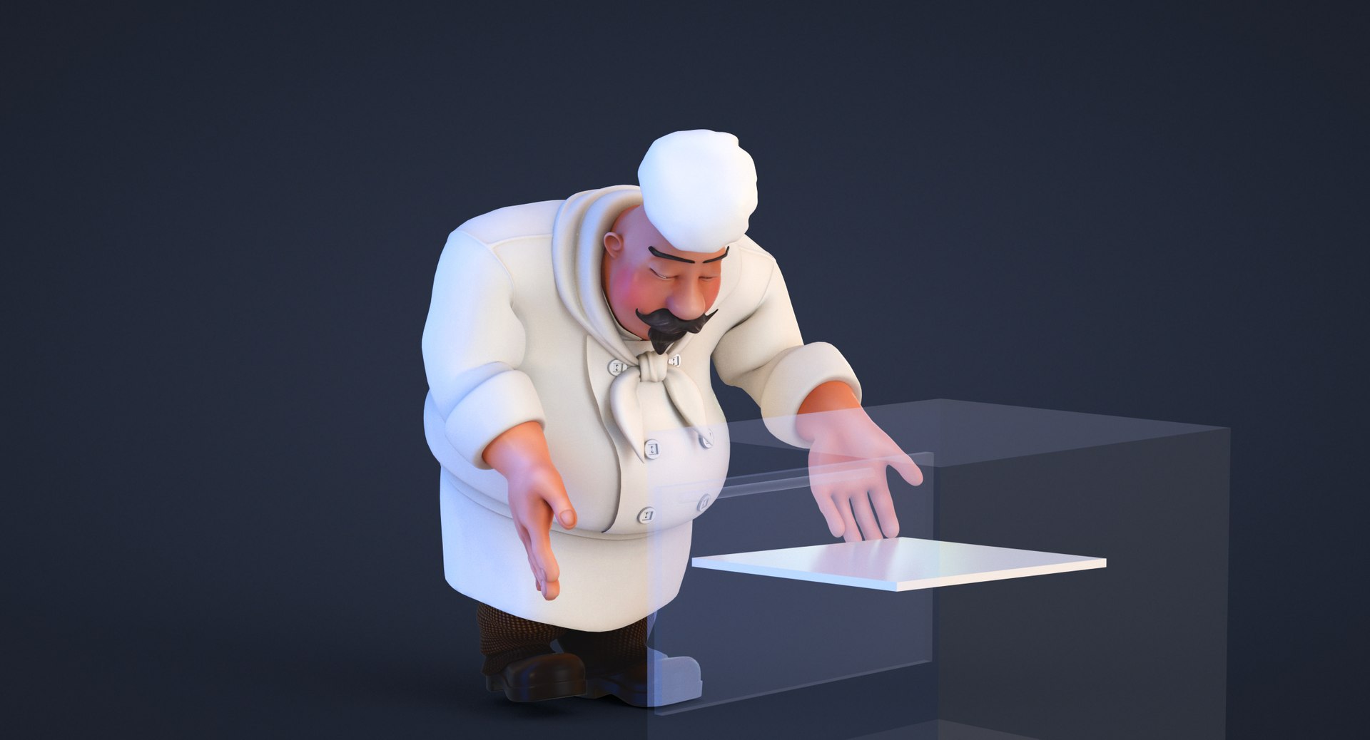 Film animation cooking 3D model - TurboSquid 1285100