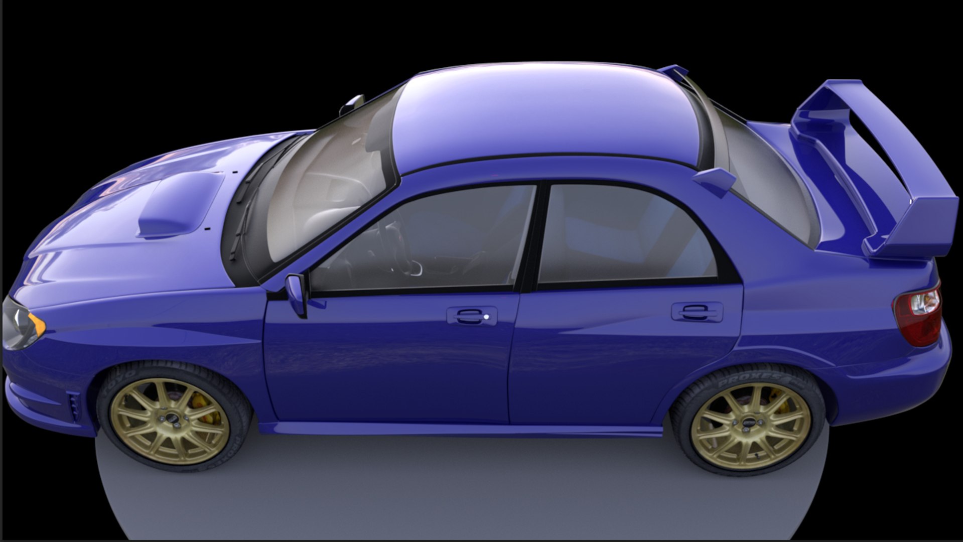 3D subaru sti 07 - TurboSquid 1224206