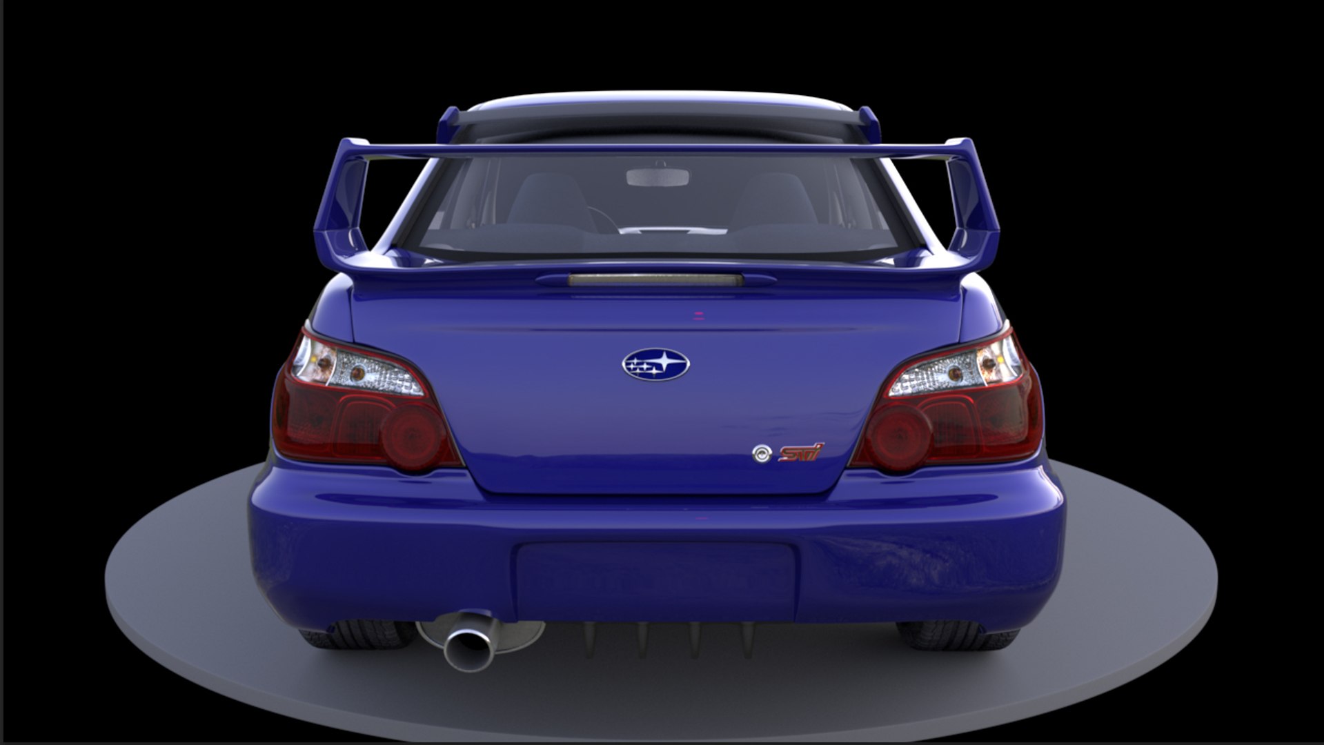 3D subaru sti 07 - TurboSquid 1224206