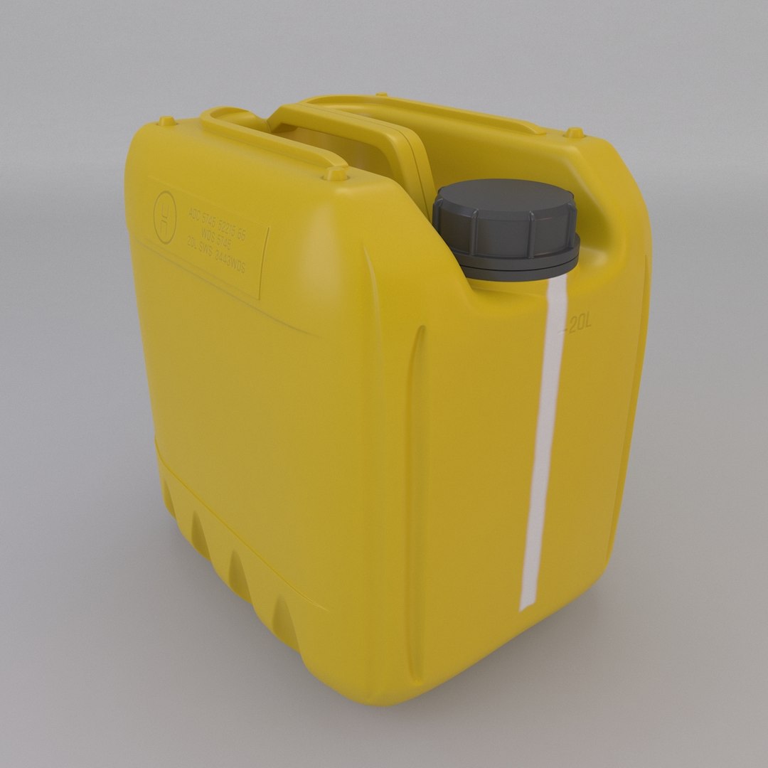 Canister Model - TurboSquid 1542014
