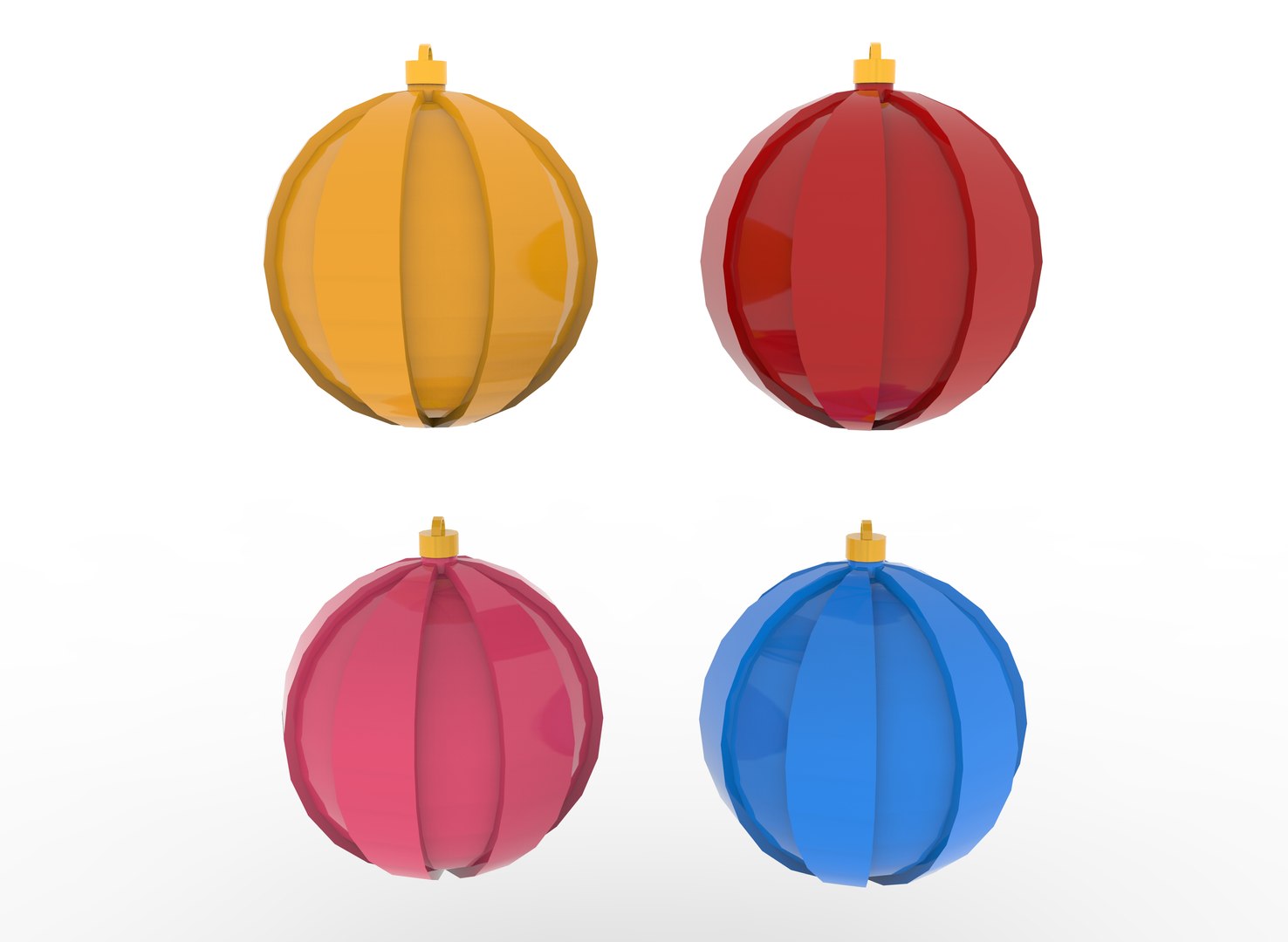 Christmas tree decoration toy 3D model - TurboSquid 1810702