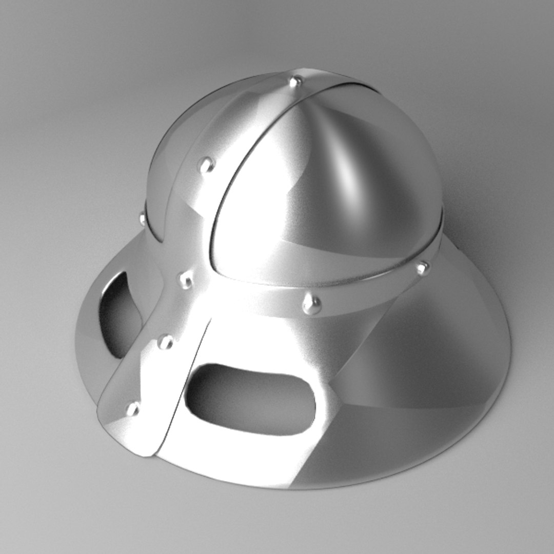 Conical Helmet 3D Model - TurboSquid 1594612