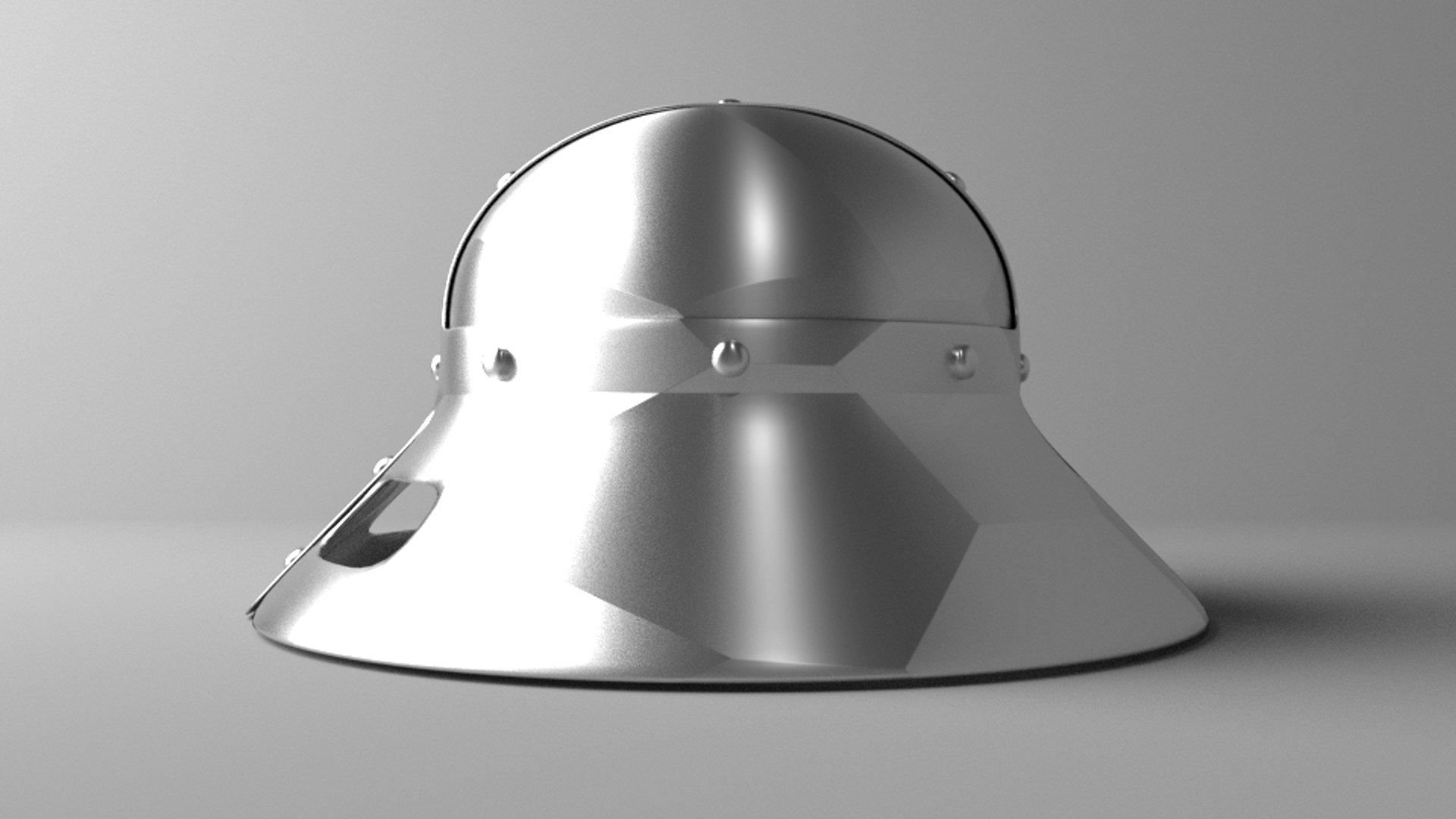 Conical Helmet 3D Model - TurboSquid 1594612