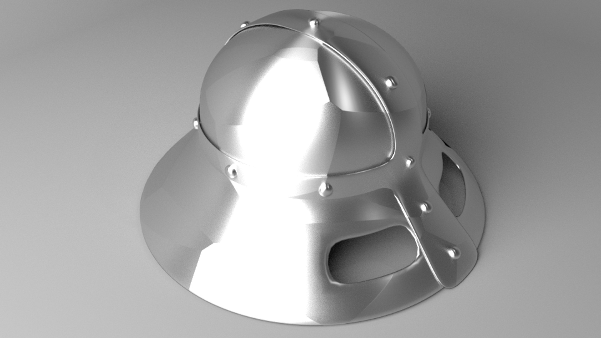 Conical Helmet 3D Model - TurboSquid 1594612