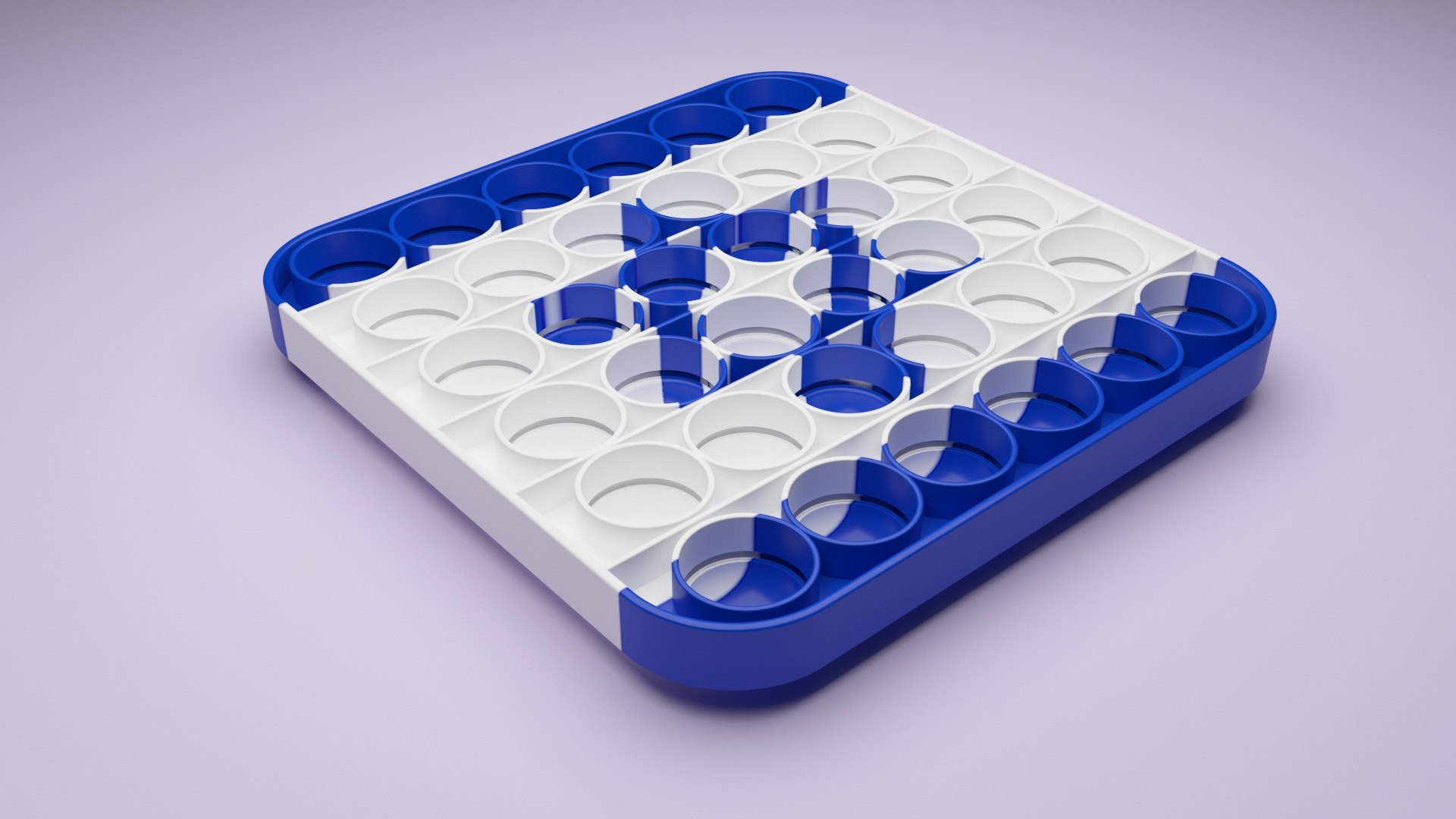 3D Model Square Flag Of Israel Pop It Fidget Toy - TurboSquid 1784626