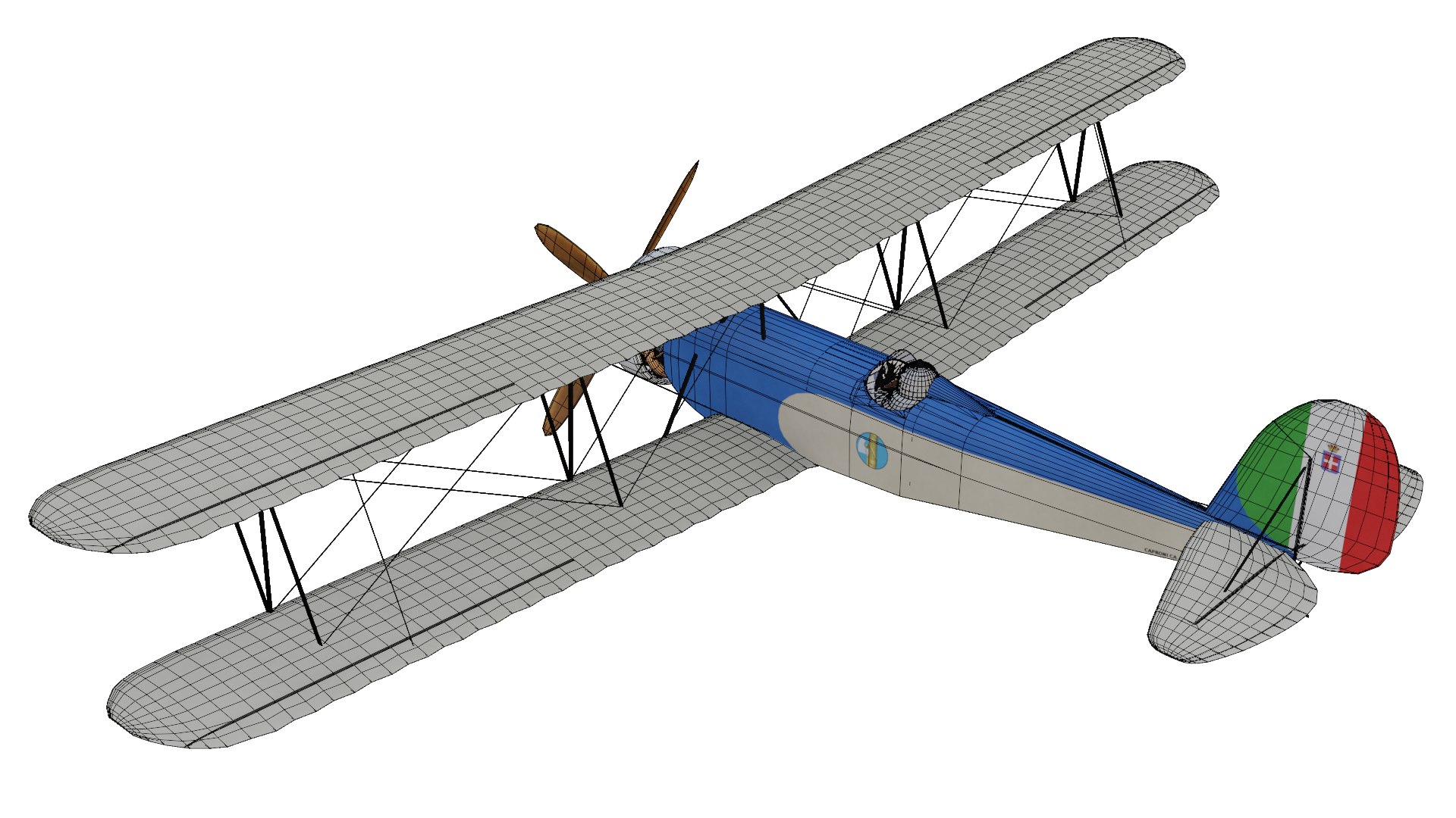 Caproni Ca 161 Bis 3D Model - TurboSquid 2346128