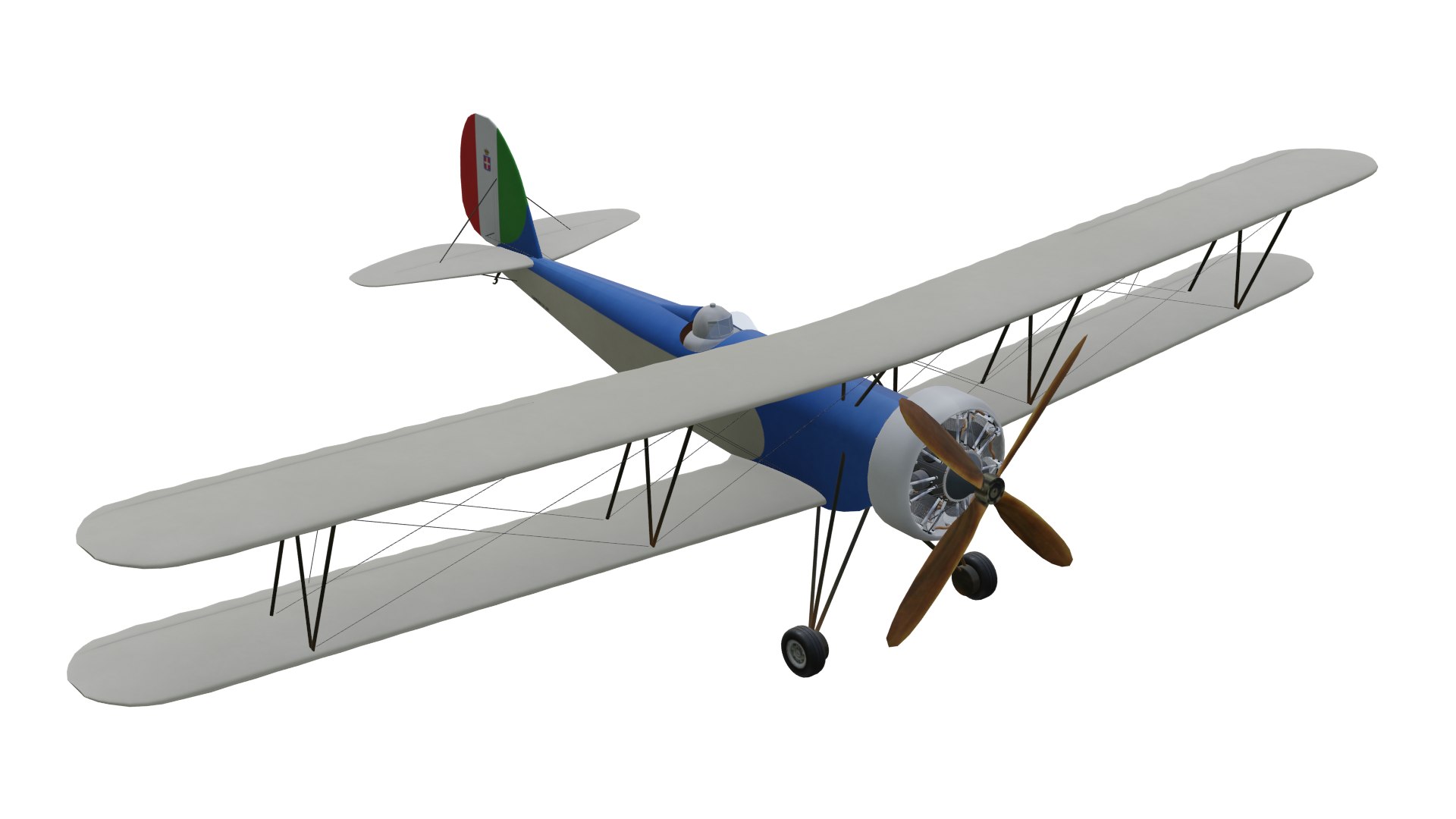 Caproni Ca 161 Bis 3D Model - TurboSquid 2346128