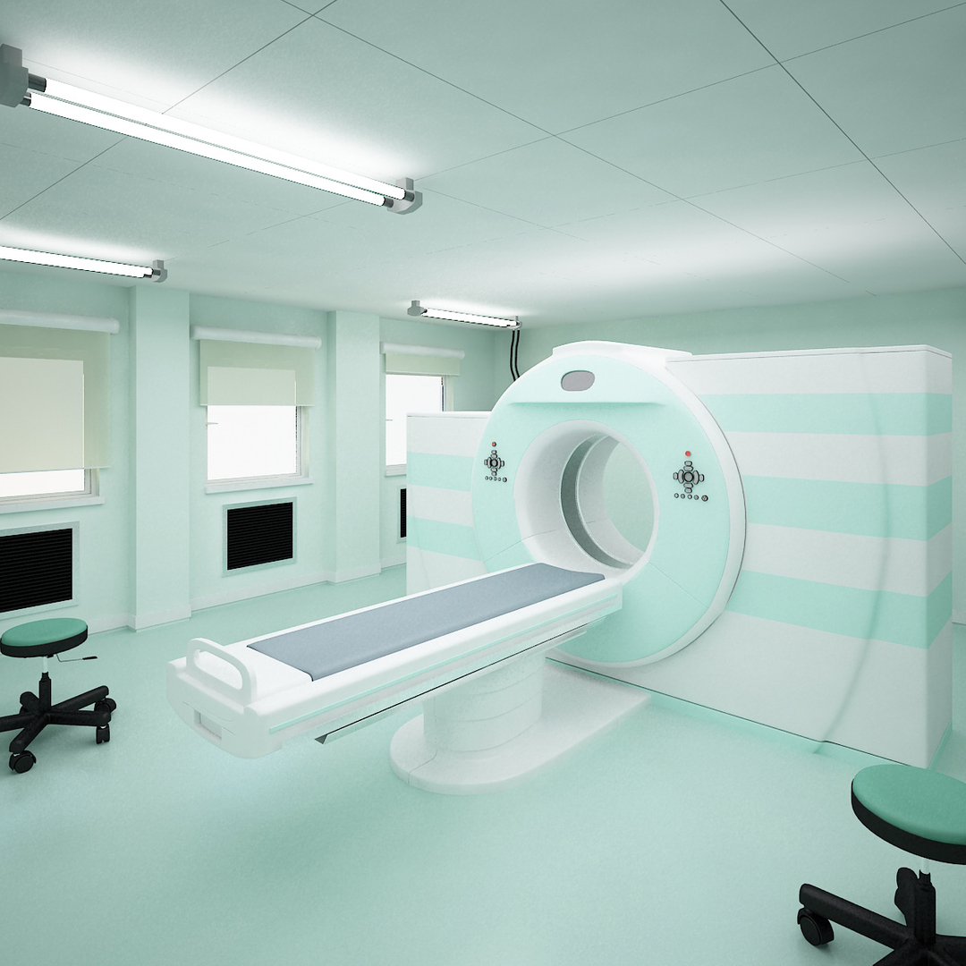 mri scanner room scene max