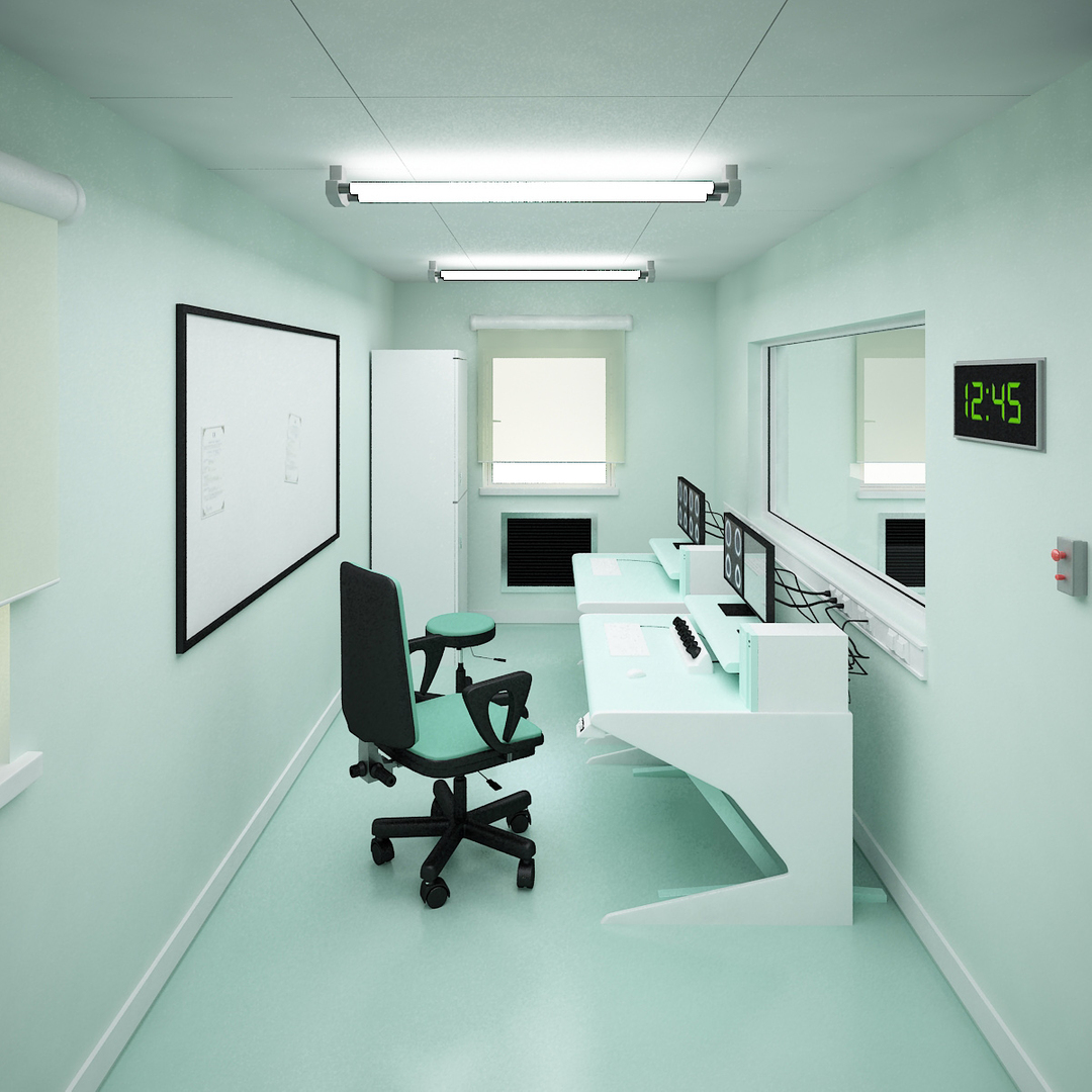 mri scanner room scene max