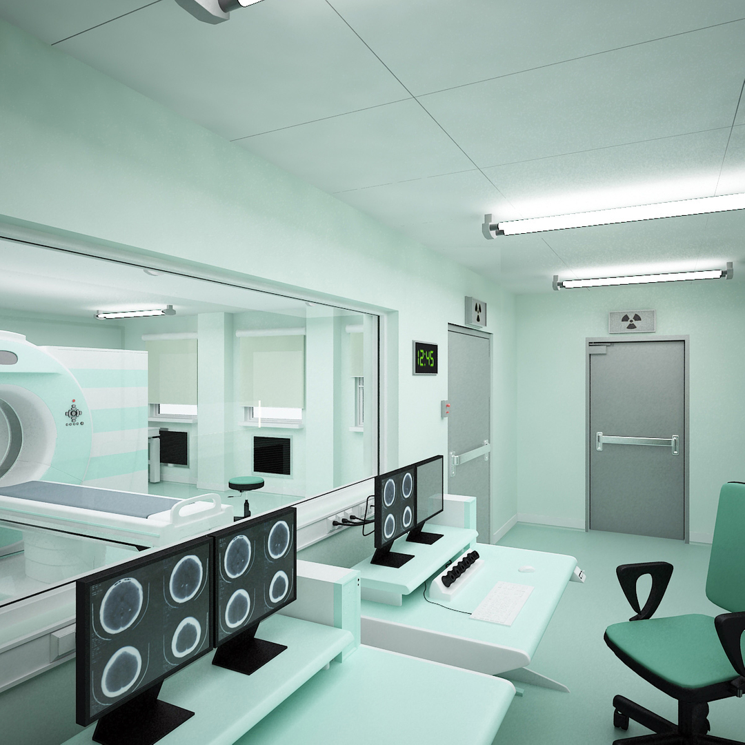 mri scanner room scene max