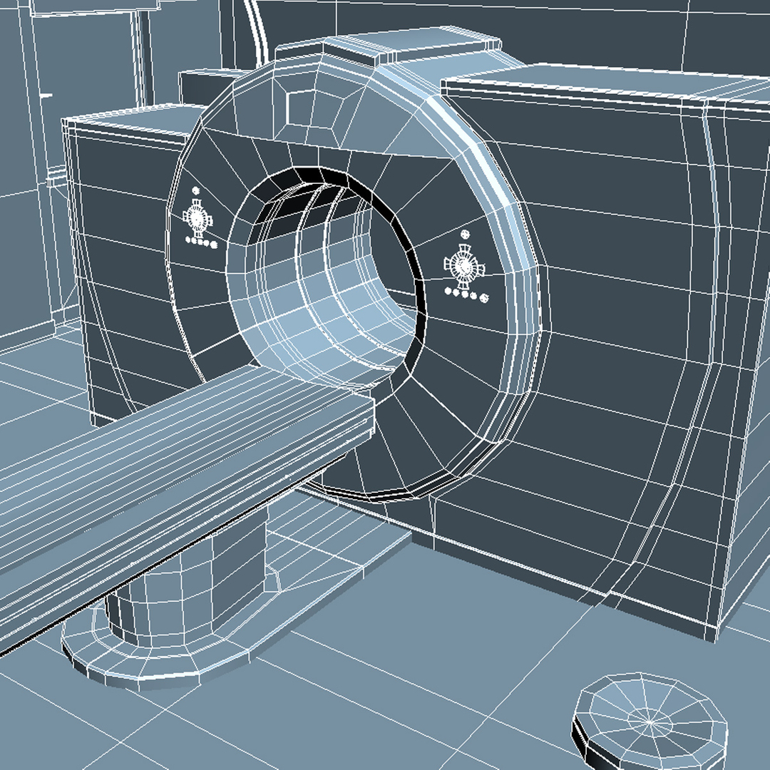 mri scanner room scene max