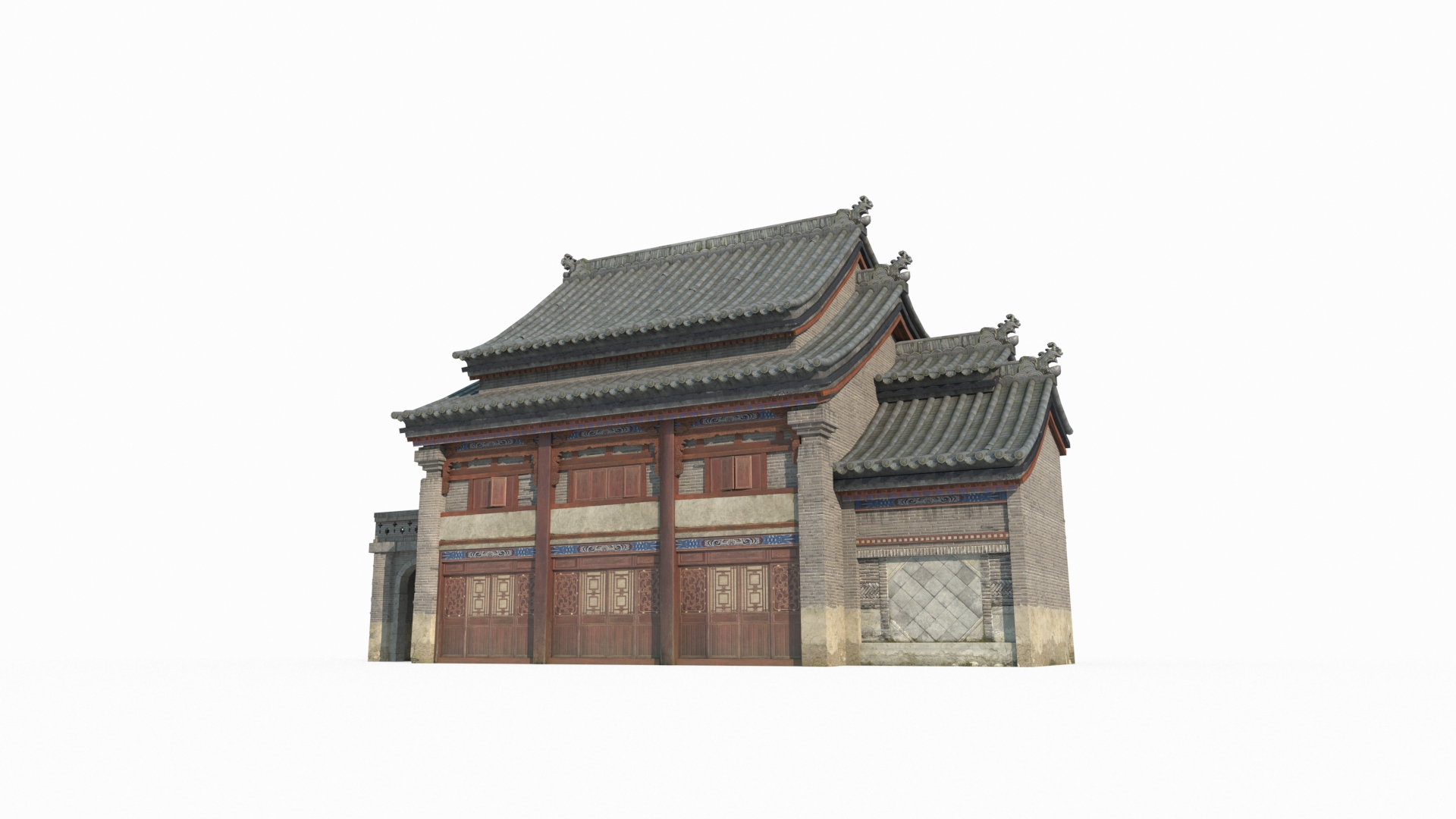 3D Ancient Asian Architecture Inn - TurboSquid 2122738