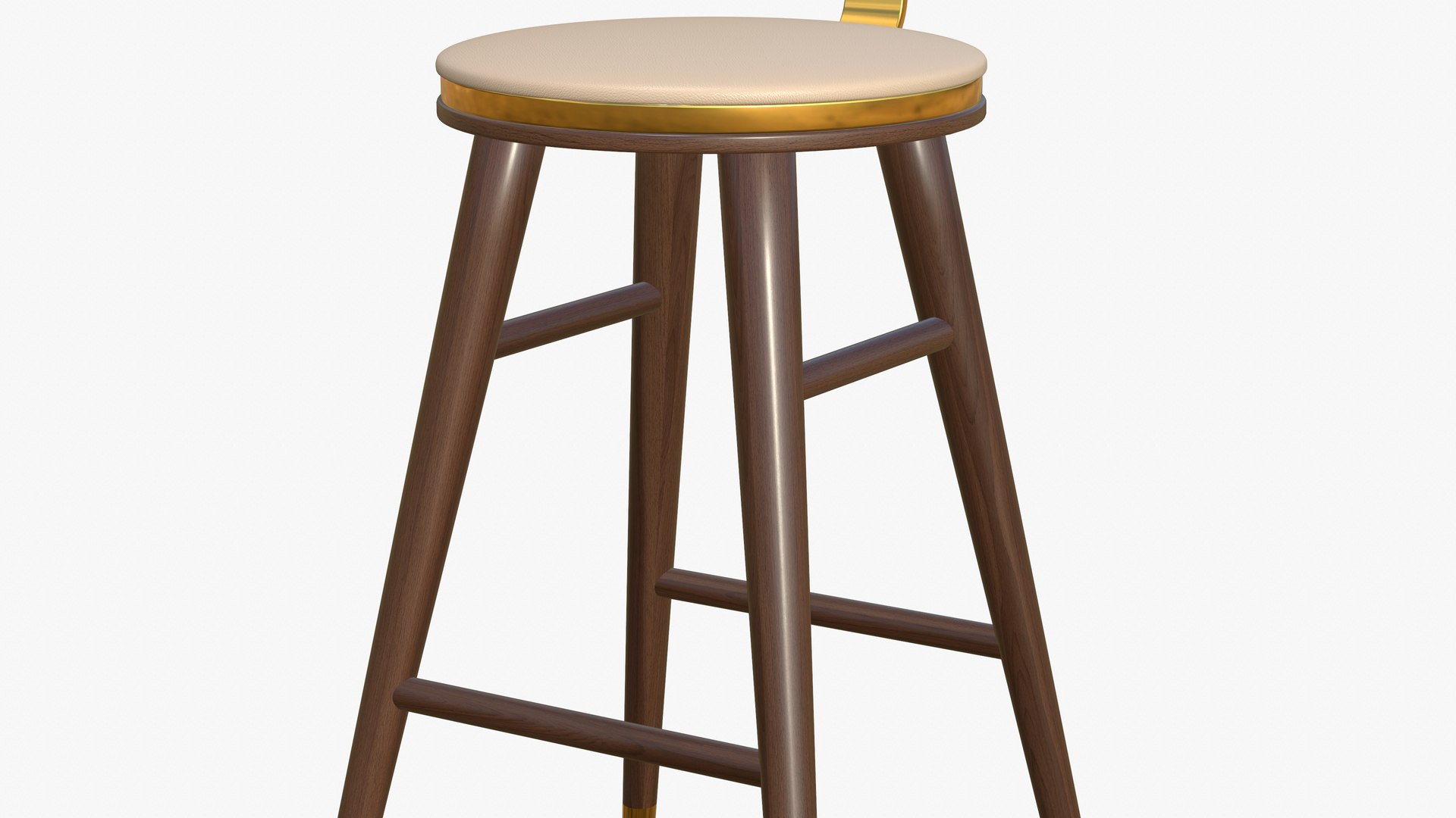 Stool Chair Luxury Modern 3D Model - TurboSquid 1863642