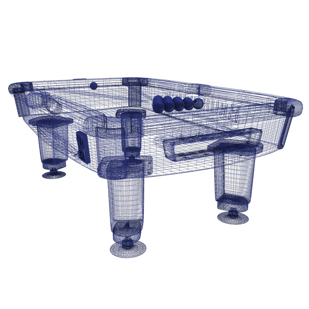 Table Pool Dxf