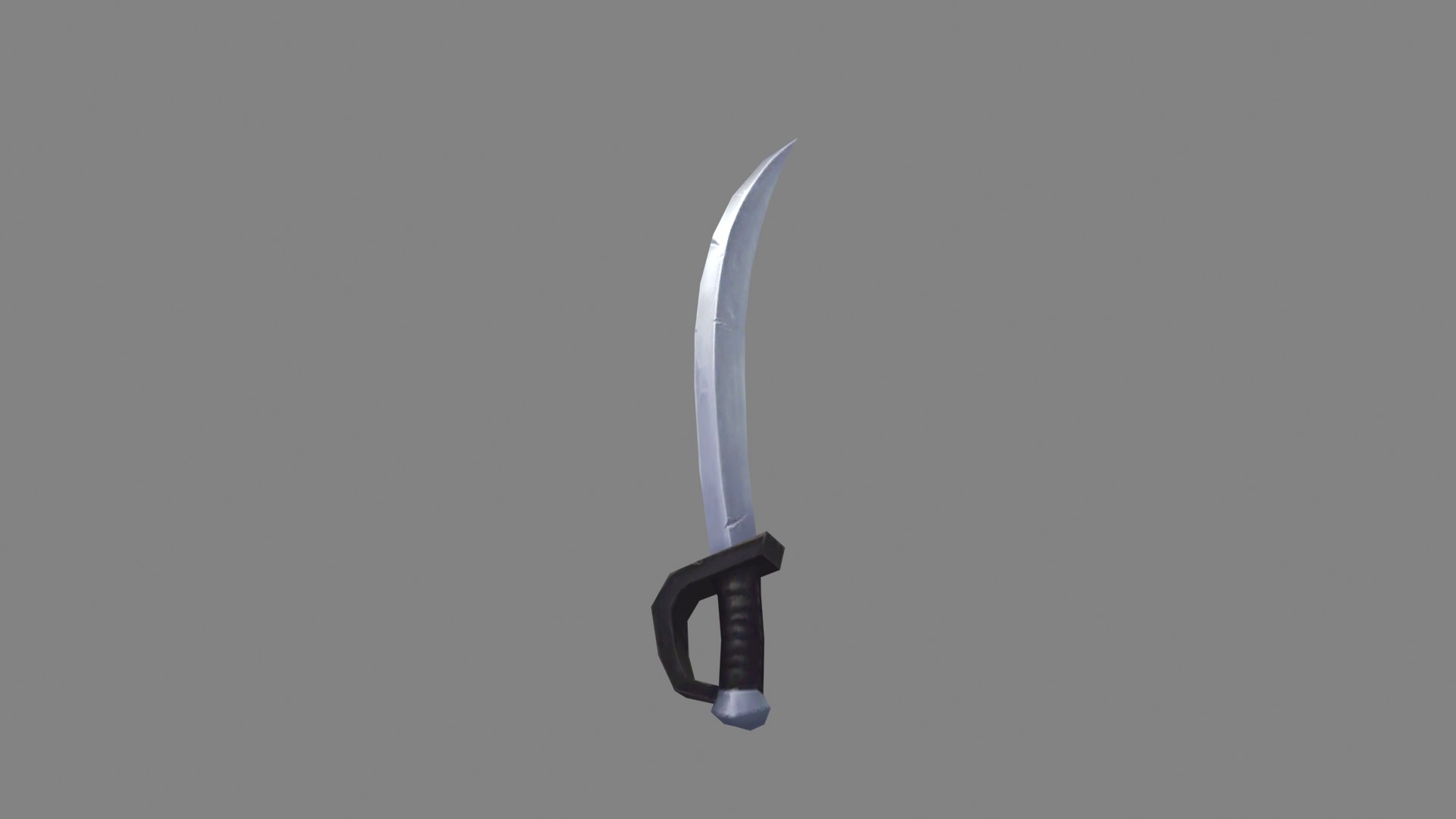 Cartoon Scimitar 3D Model - TurboSquid 2109987