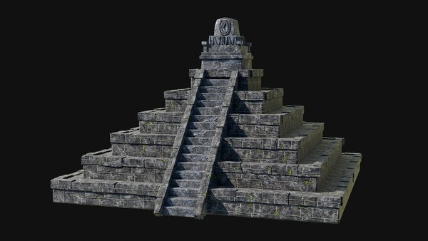modelo 3d PIRÁMIDES ANTIGUAS CELTAS PIRÁMIDES RUINAS DE TEMPLOS ...