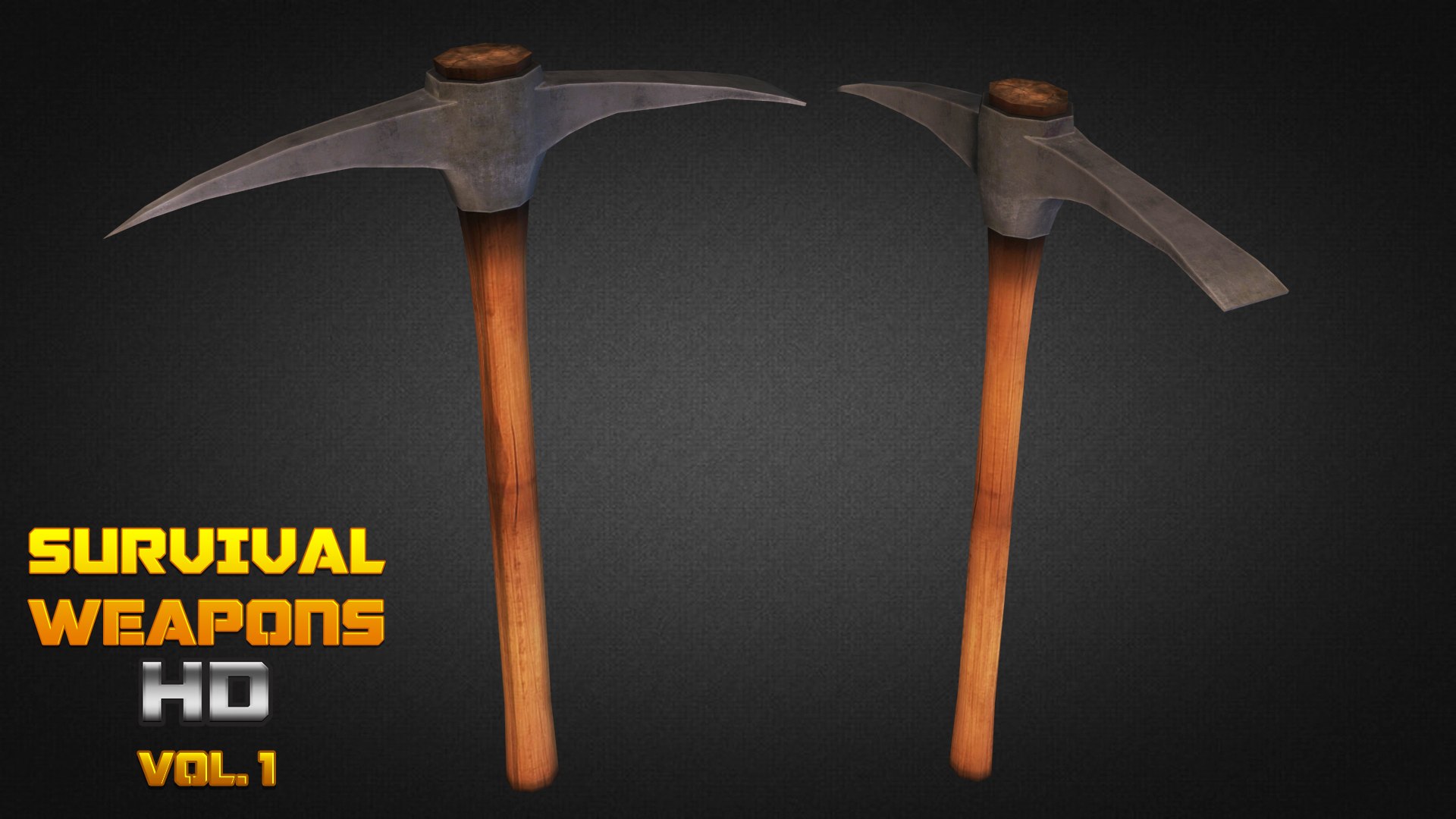 3d Model Survival Weapons Hd Vol 1